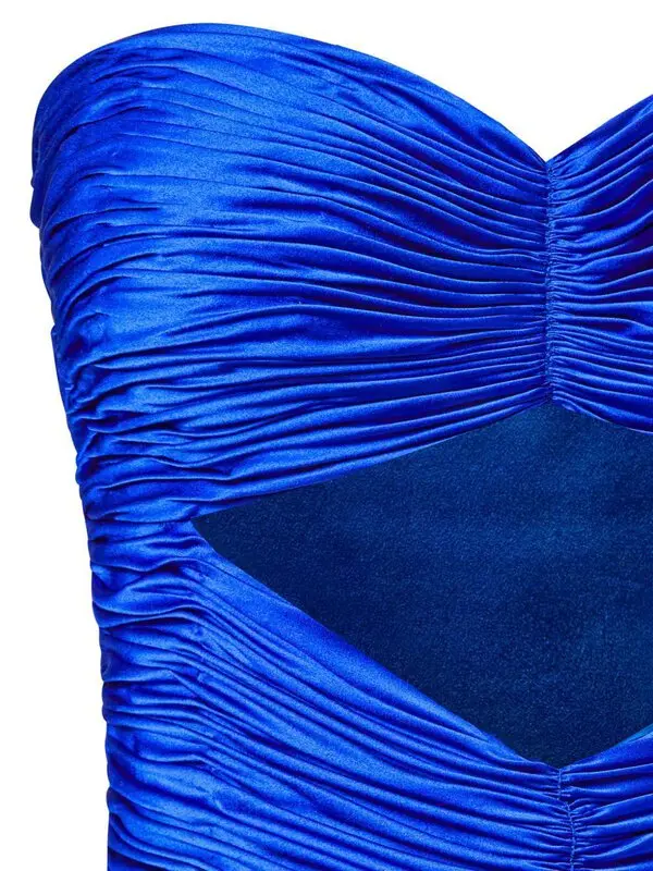 Alejandra Alonso Rojas Cut-out Bustier Top