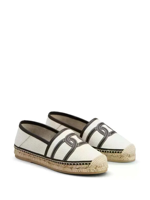 TOD'S Kate Chain-pattern Espadrilles