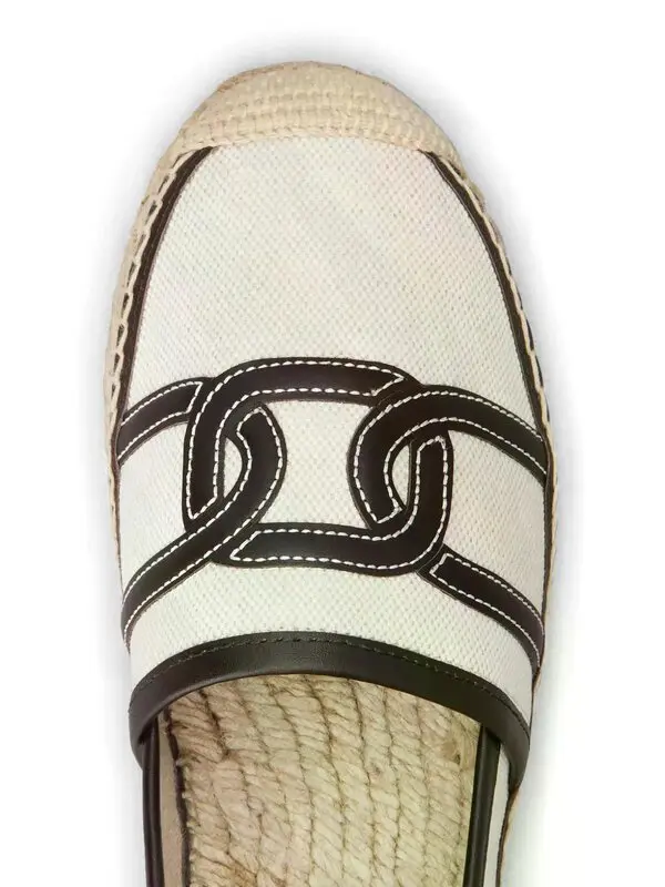 TOD'S Kate Chain-pattern Espadrilles