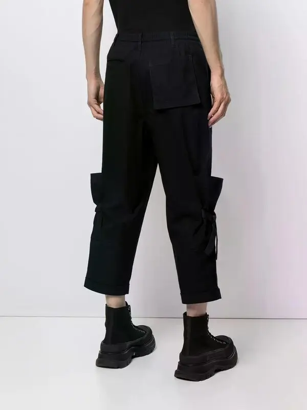 PORTS V Cropped Drawstring Trousers