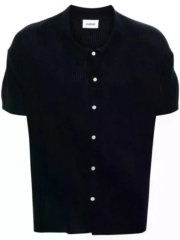 SOULLAND Ciel Ribbed Polo