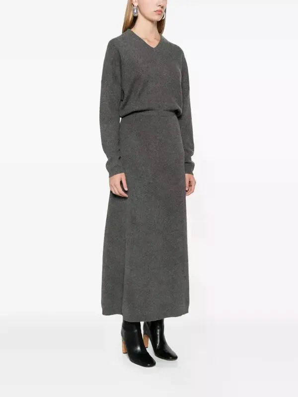 Brunello Cucinelli Ribbed-knit Maxi Dress