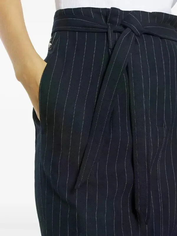 Maison Kitsuné Paperbag Pleated Mini Skirt