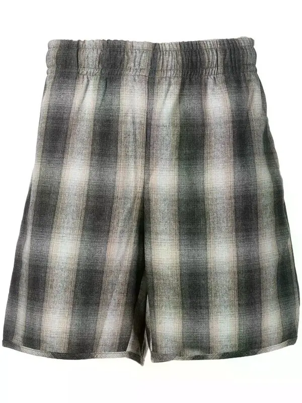 BLUE SKY INN Check Pattern Shorts