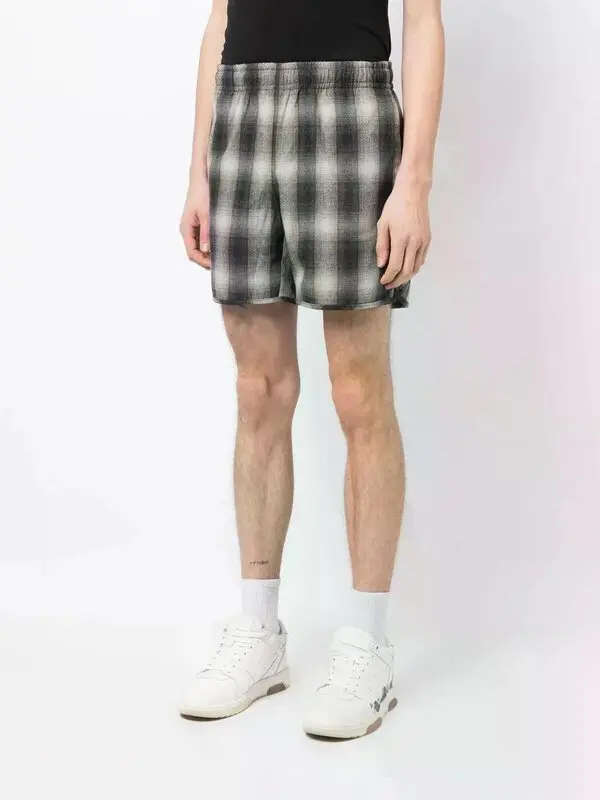 BLUE SKY INN Check Pattern Shorts