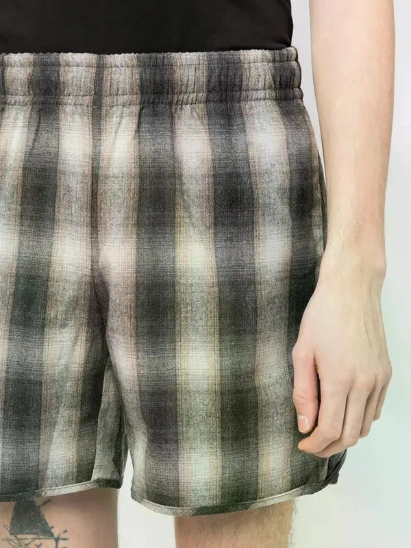 BLUE SKY INN Check Pattern Shorts