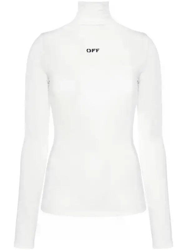 Off-White Logo-print Second-skin Top
