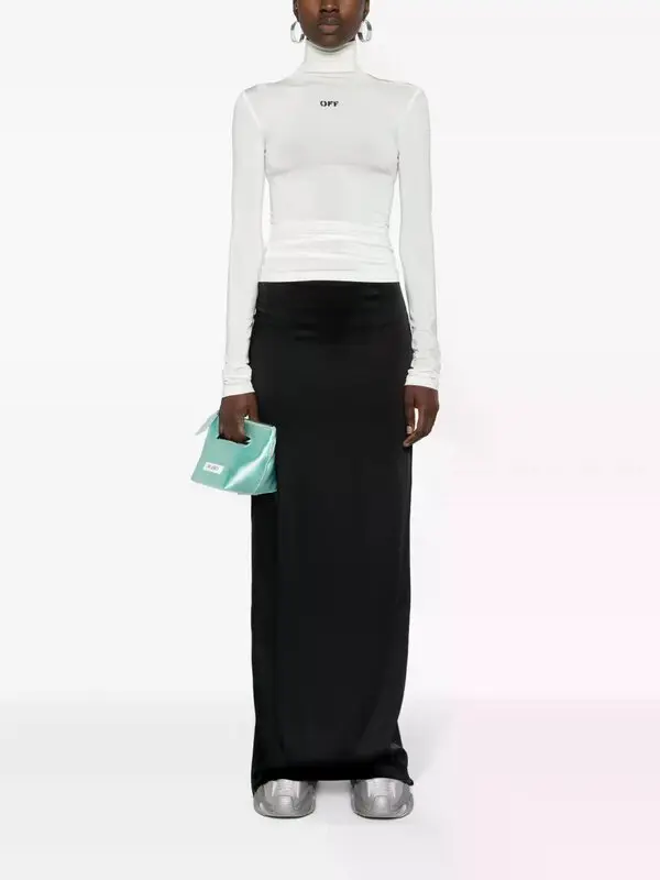 Off-White Logo-print Second-skin Top
