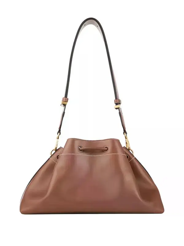 JIMMY CHOO Cinch Medium Shoulder Bag - Brown