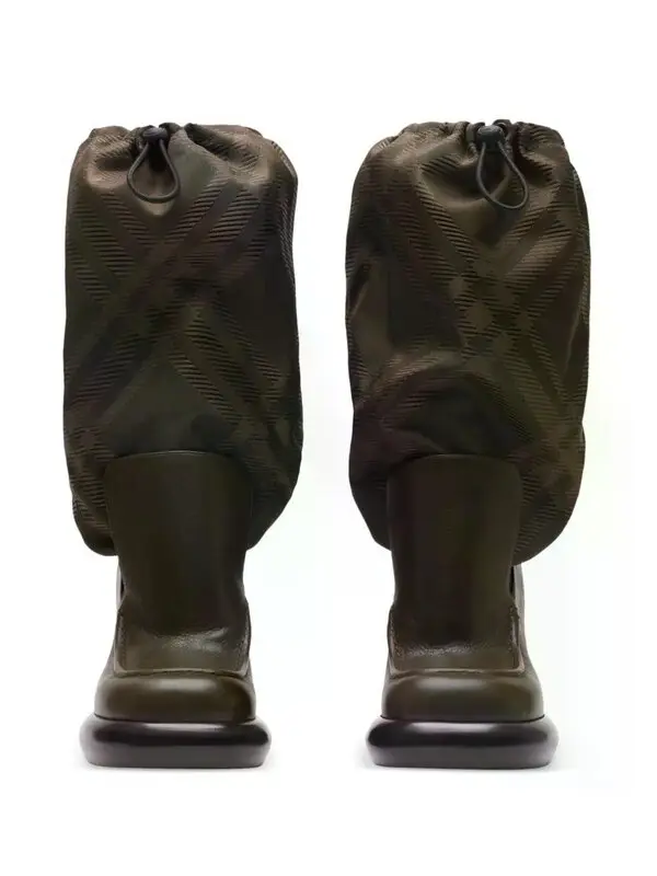 Burberry Mid-calf Block Heel Boots