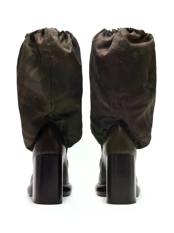 Burberry Mid-calf Block Heel Boots