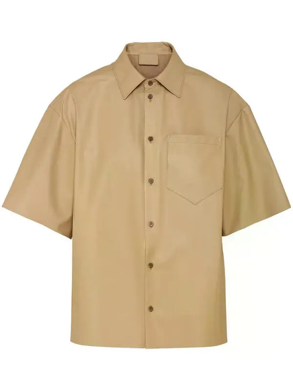 Prada Leather Shirt