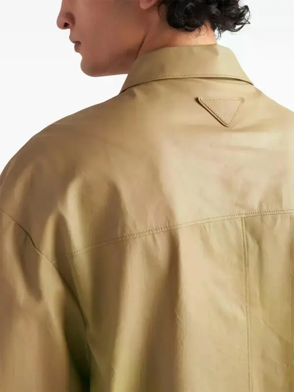 Prada Leather Shirt