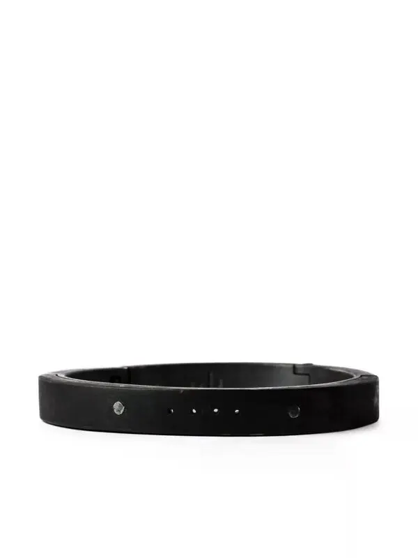 PARTS OF FOUR Sistema Bangle Bracelet - Black