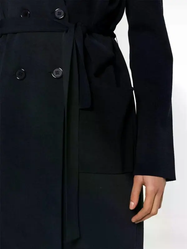 P.a.r.o.s.h Knitted Double-breasted Midi Coat