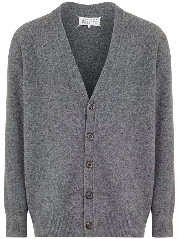 MAISON MARGIELA V-neck Wool Cardigan