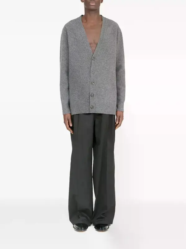MAISON MARGIELA V-neck Wool Cardigan