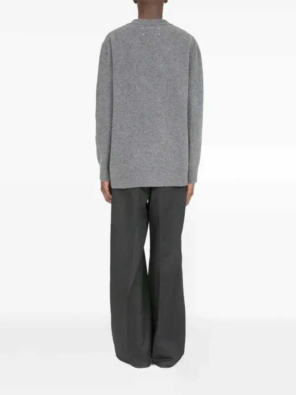 MAISON MARGIELA V-neck Wool Cardigan