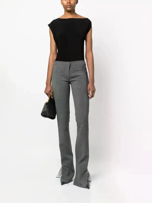 Norma Kamali Asymmetric Sleeveless Top