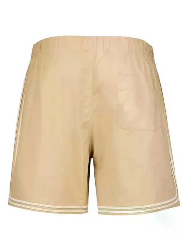Commas Cotton Shorts - Neutrals