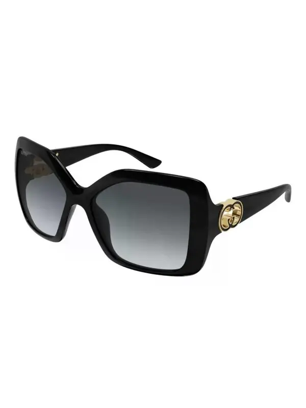 Gucci Square-frame Sunglasses With Interlocking G Logo
