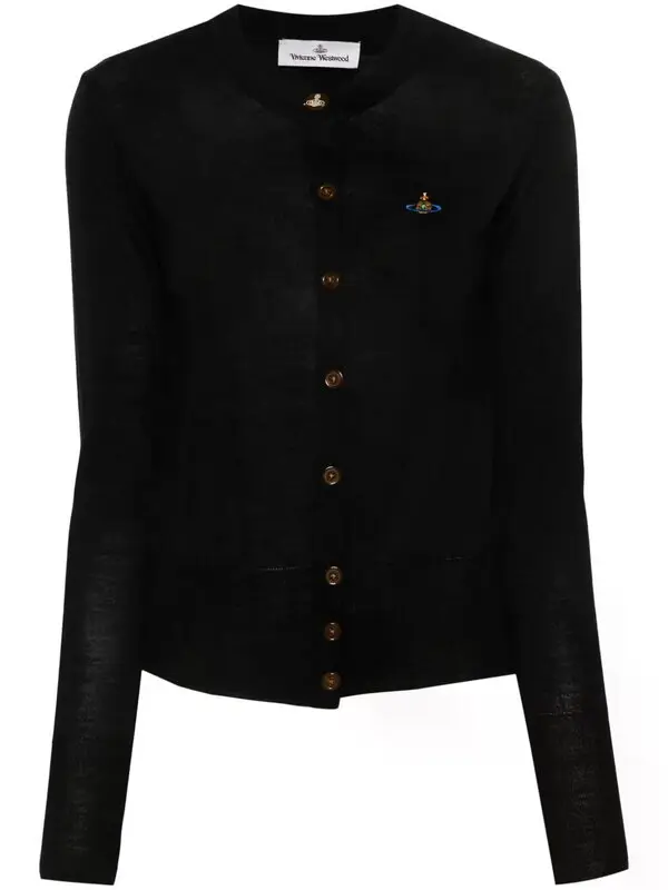 VIVIENNE WESTWOOD Orb Embroidered Cardigan