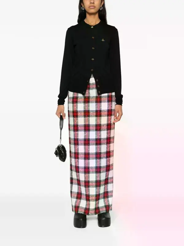 VIVIENNE WESTWOOD Orb Embroidered Cardigan