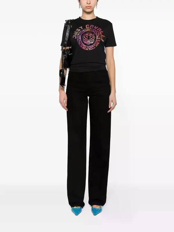 Just Cavalli Logo-print Cotton T-shirt