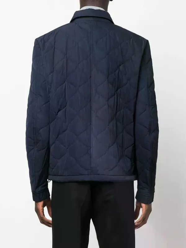 BILLIONAIRE Embroidered Quilted Windbreaker