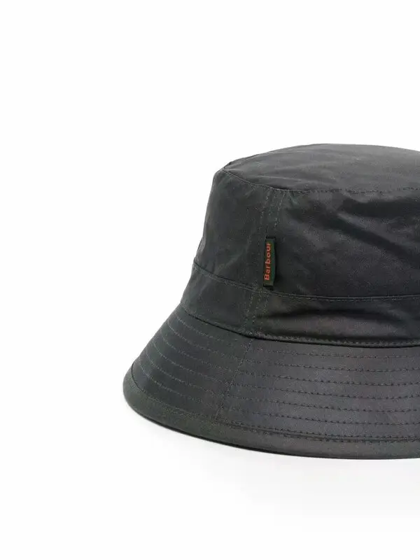 Barbour Waxed Cotton Bucket Hat