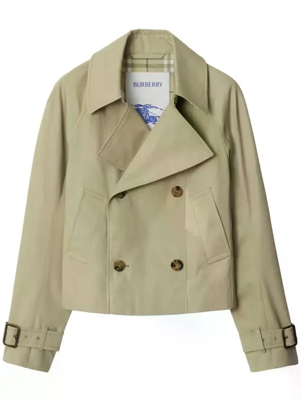 Burberry Double-breasted Trench Jacket
