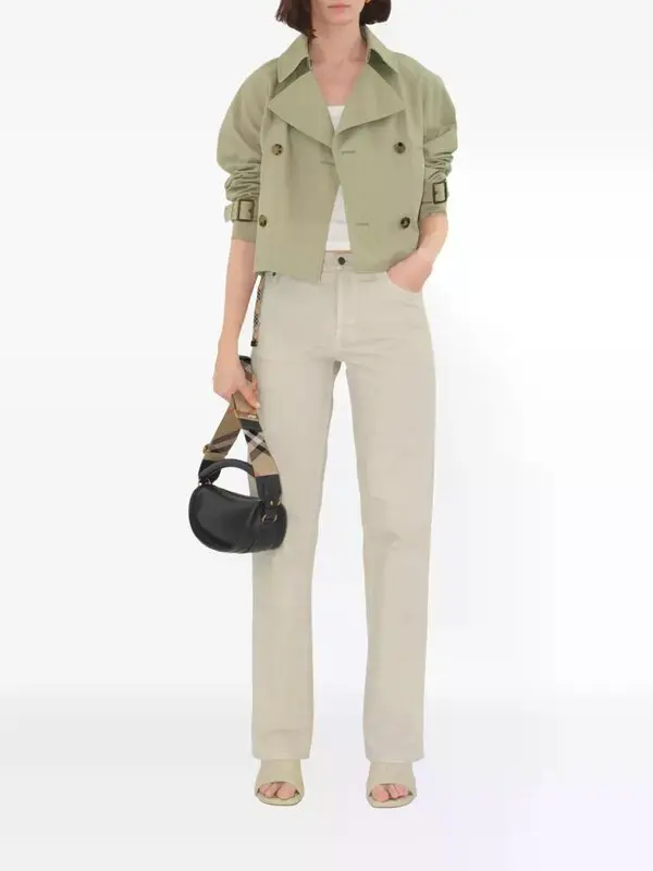 Burberry Double-breasted Trench Jacket