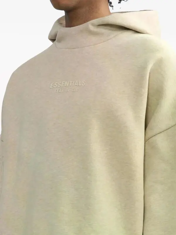 Fear Of God Logo-embossed Jersey Hoodie