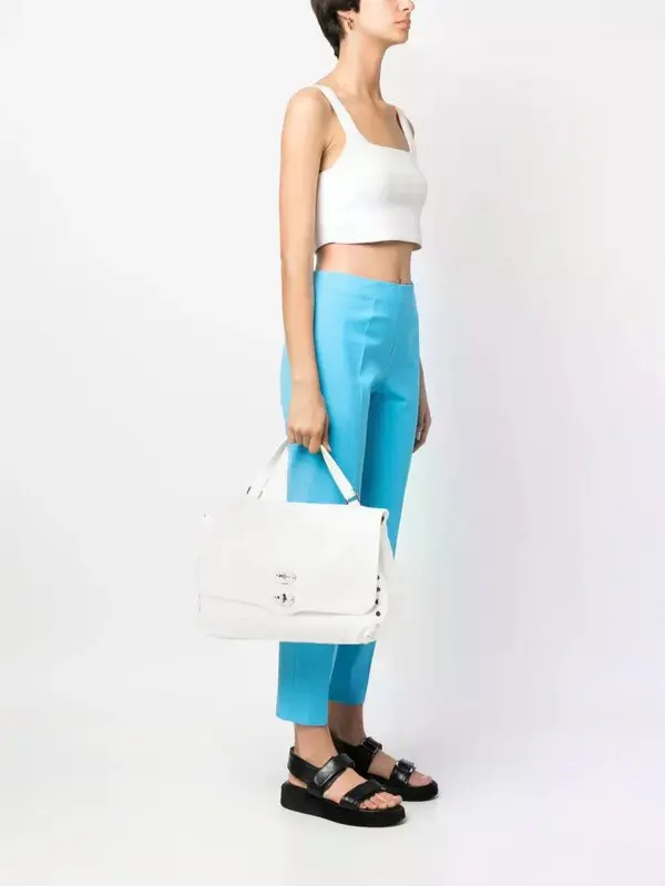 ZANELLATO Large Postina Tote Bag - White
