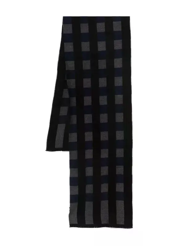 ASPINAL OF LONDON Exploded Scarf - Blue
