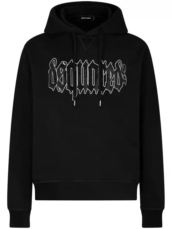 Dsquared2 Stud-embellished Logo Hoodie