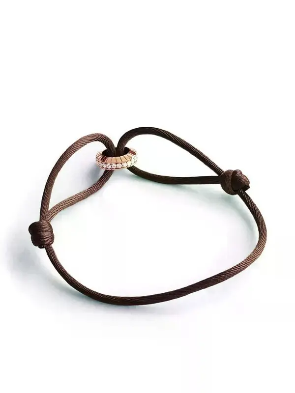 LOEV 14kt Rose Gold Diamond Eternity Bracelet - Pink
