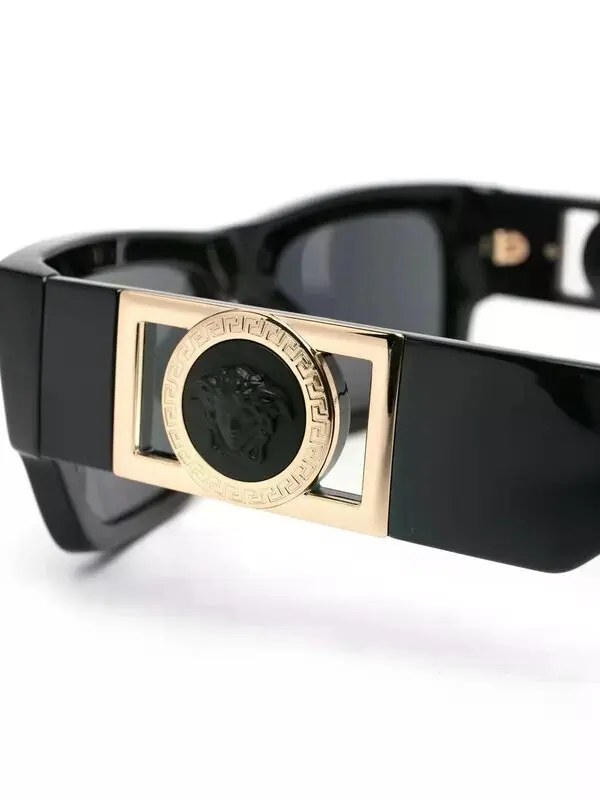 Versace Square-frame Sunglasses - Black