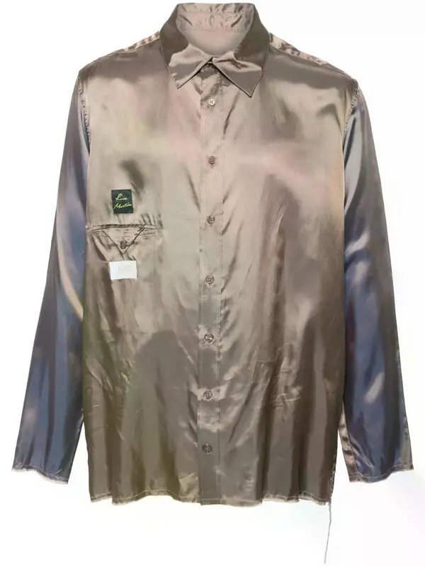 Martine Rose Logo-appliqué Shirt