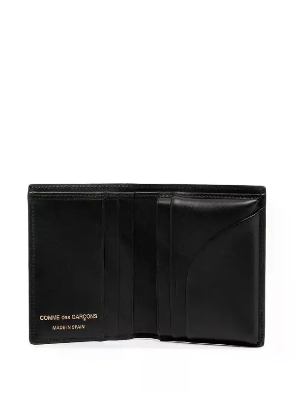 Comme Des Garçons Polka Dot-print Leather Cardholder