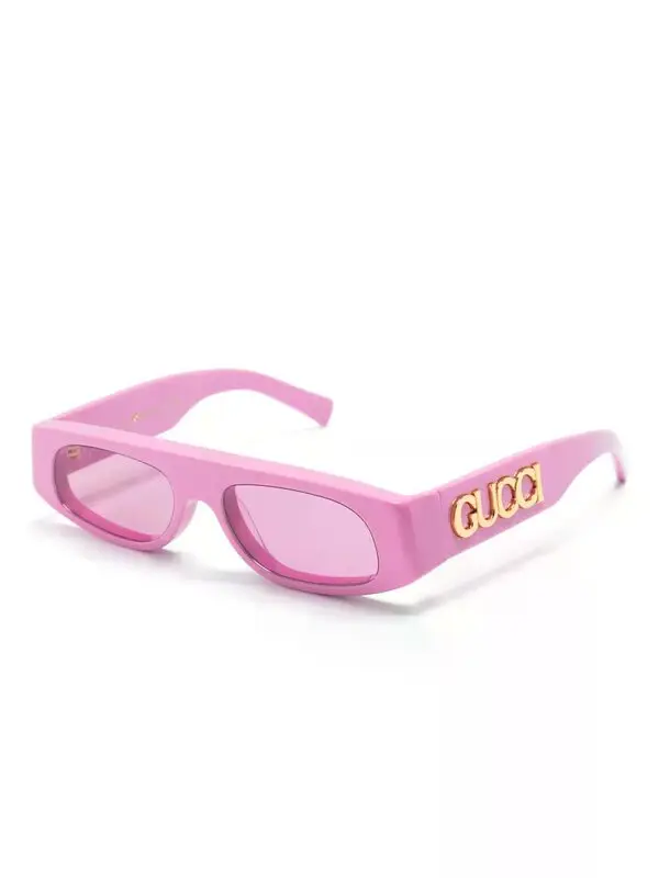 Gucci Geometric-frame Sunglasses