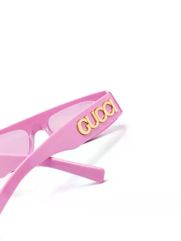 Gucci Geometric-frame Sunglasses