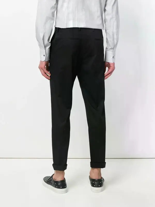 Dolce & Gabbana Logo-tag Chino Trousers