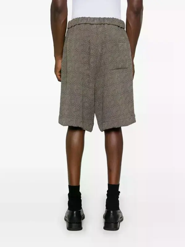 Giorgio Armani Interlock-monogram Bermuda Shorts