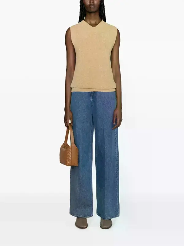 TOTEME High-rise Wide-leg Jeans