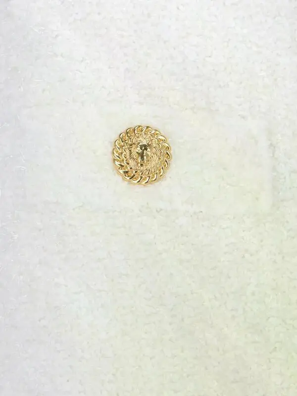 Balmain Bouclé Mini Skirt