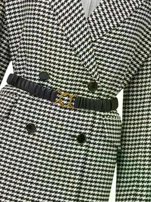 Veronica Beard Hutchinson Houndstooth-pattern Blazer