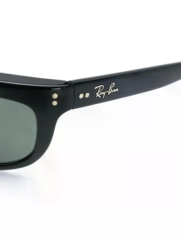 Ray-ban Balorama Rectangular-frame Sunglasses - Black