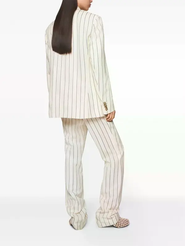 Stella McCartney Pinstriped Single-breasted Blazer