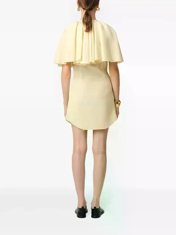 AMI Paris Ruffle-detail Dress